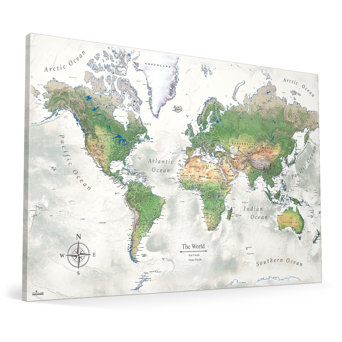 Push Pin Travel Maps | Personalized Maps | Push Pin Map Express